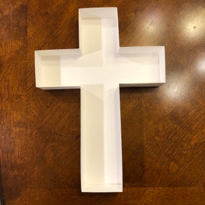 Fillable Box Cross (size 12 Inches Tall) - Etsy