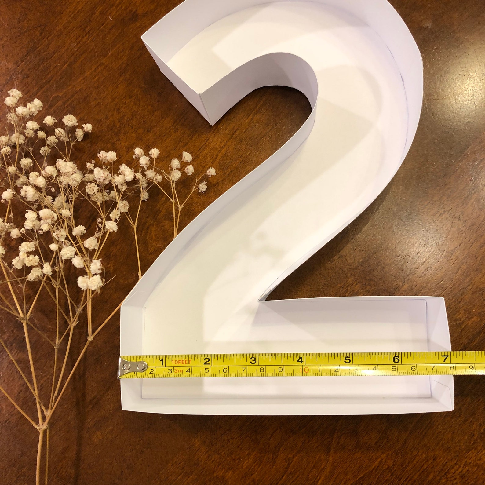 Fillable Box Number 2 size 10inch Tall - Etsy