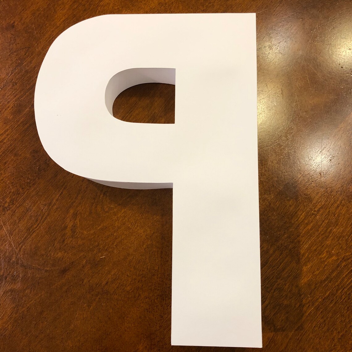 Fillable Box Letter P (size 10inch Tall) - Etsy