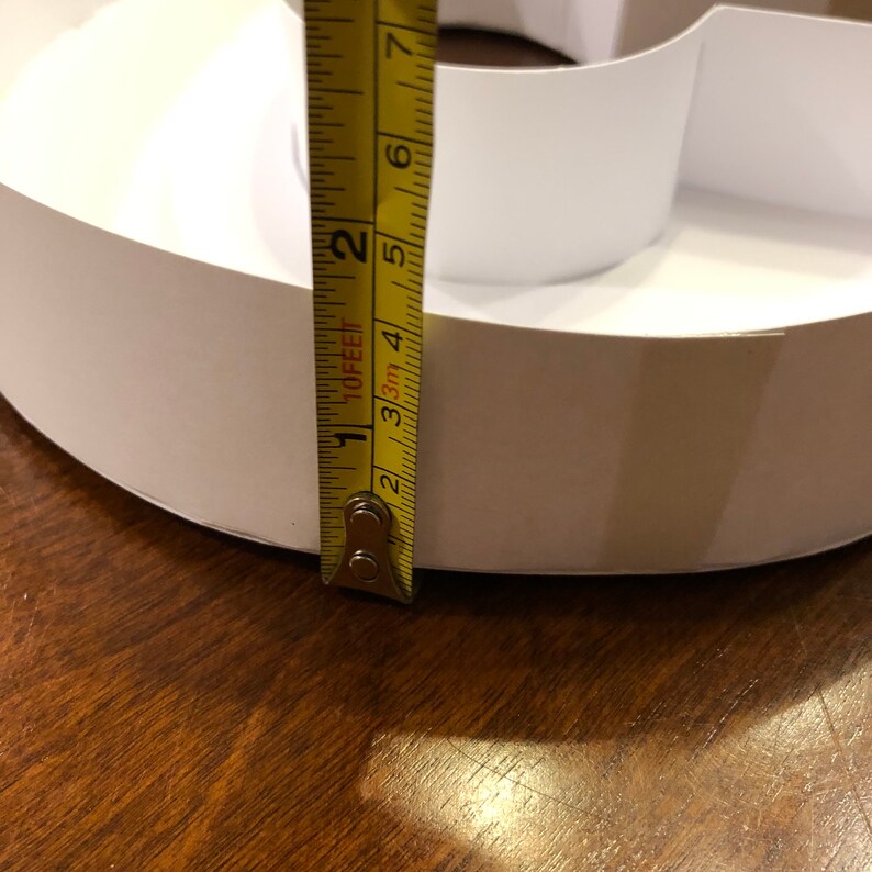 Fillable Box Letter C (size 10inch Tall) - Etsy