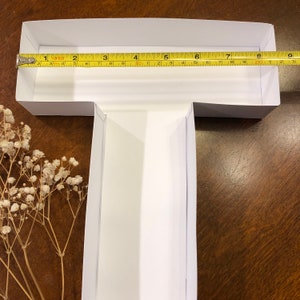 Fillable Box Letter T (size 10inch Tall) - Etsy