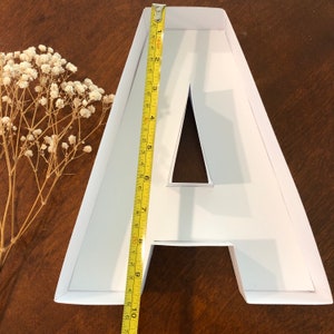 Fillable Box Letter A, Charcuterie Tray (size 10inch Tall) - Etsy