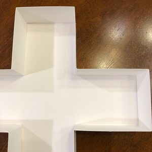 Fillable Box Cross (size 12 Inches Tall) - Etsy