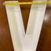 Fillable Box Letter V (size 10inch Tall) - Etsy