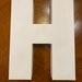 Fillable Box Letter H, Charcuterie Tray (size 10inch Tall) - Etsy