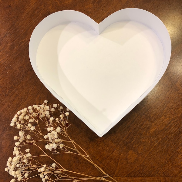 Fillable Heart Box - Etsy