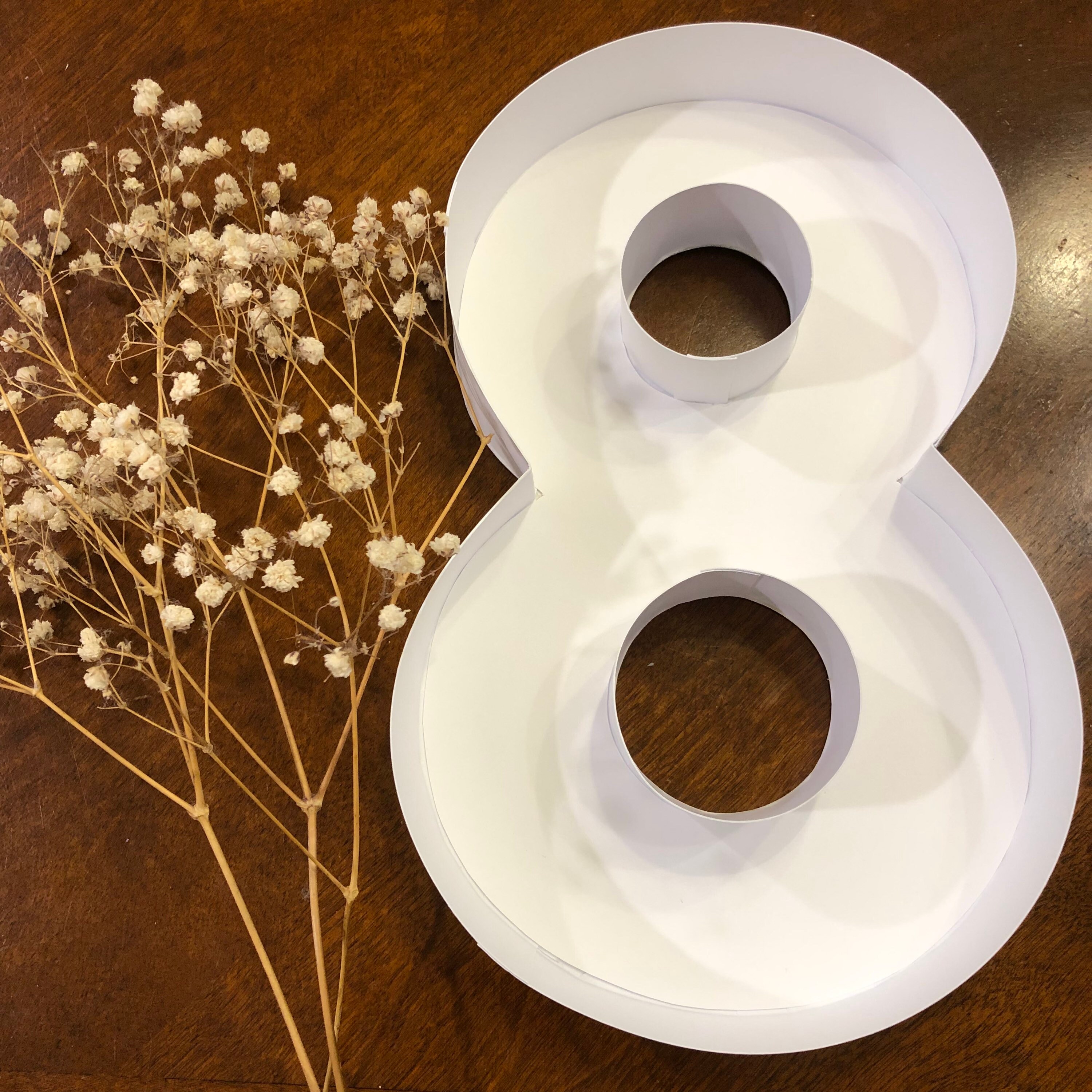Fillable Box Number 8 (size 10inch Tall) - Etsy