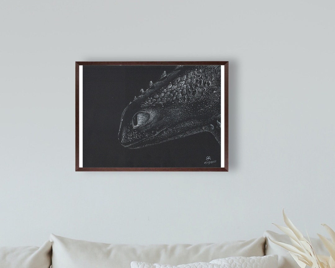 Toothless (PRINT) - Etsy