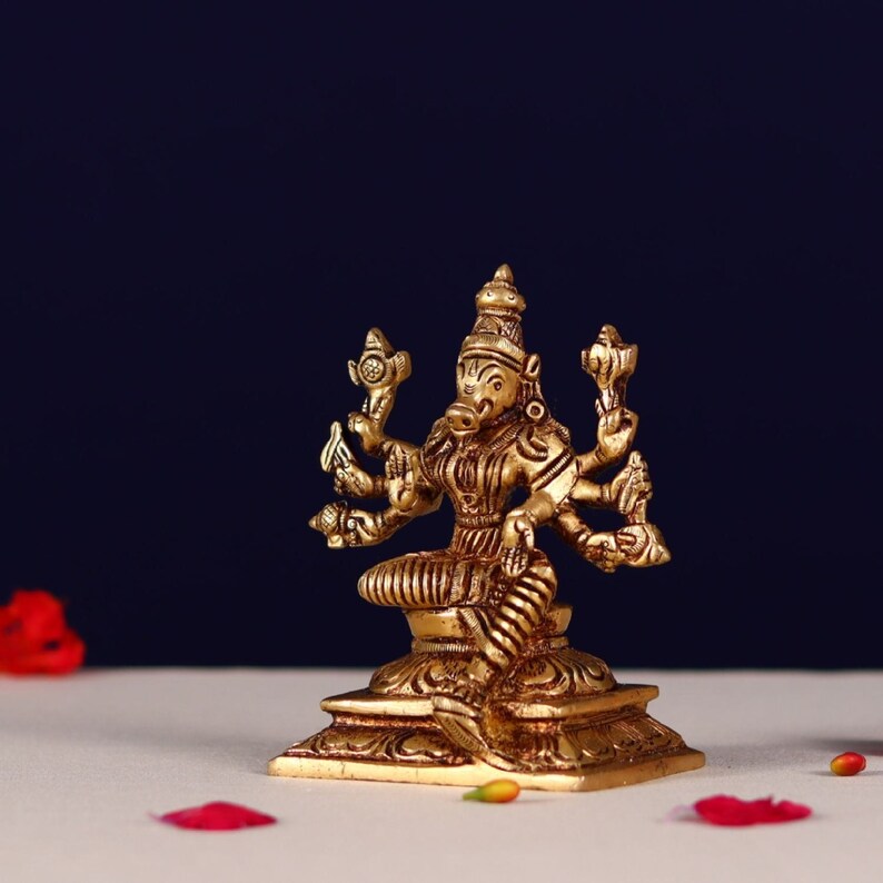 Varahi Amman or Varahi Lakshmi pooja Idol, Laxmi Idol Lord Vishnu ...
