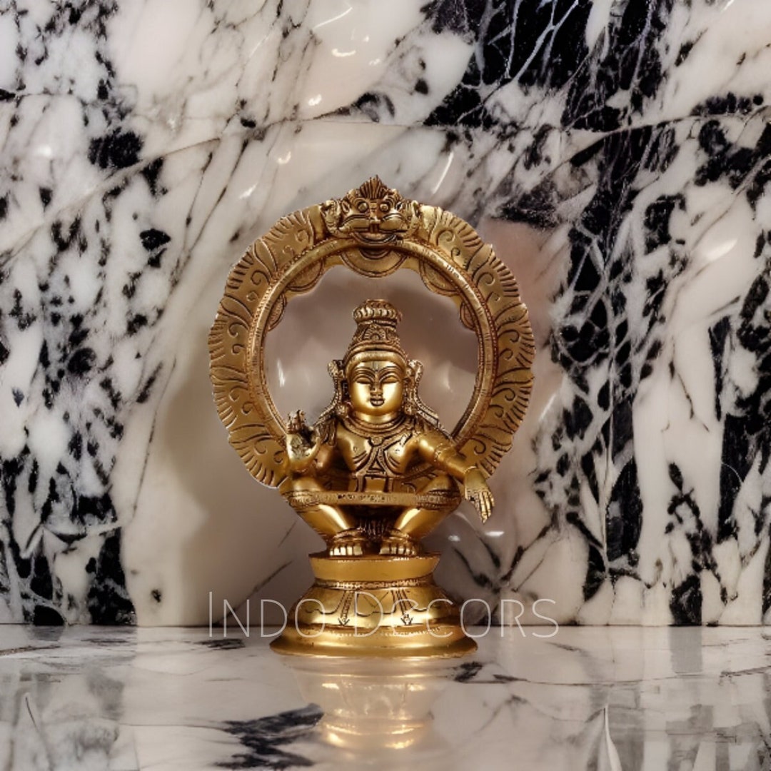 Ayapana Statue Ayyappan Idol Hindu God of Self Control - Etsy