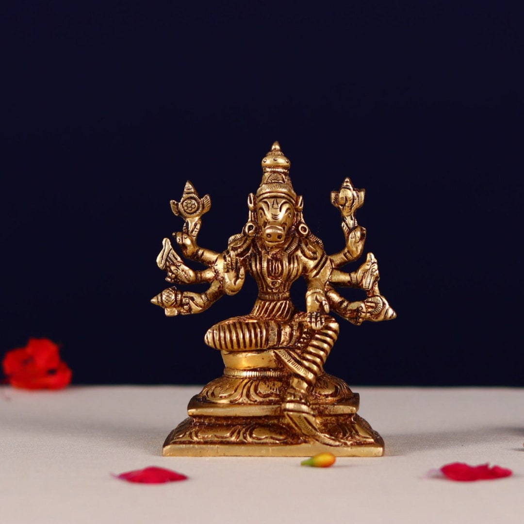 Varahi Amman or Varahi Lakshmi pooja Idol, Laxmi Idol Lord Vishnu ...