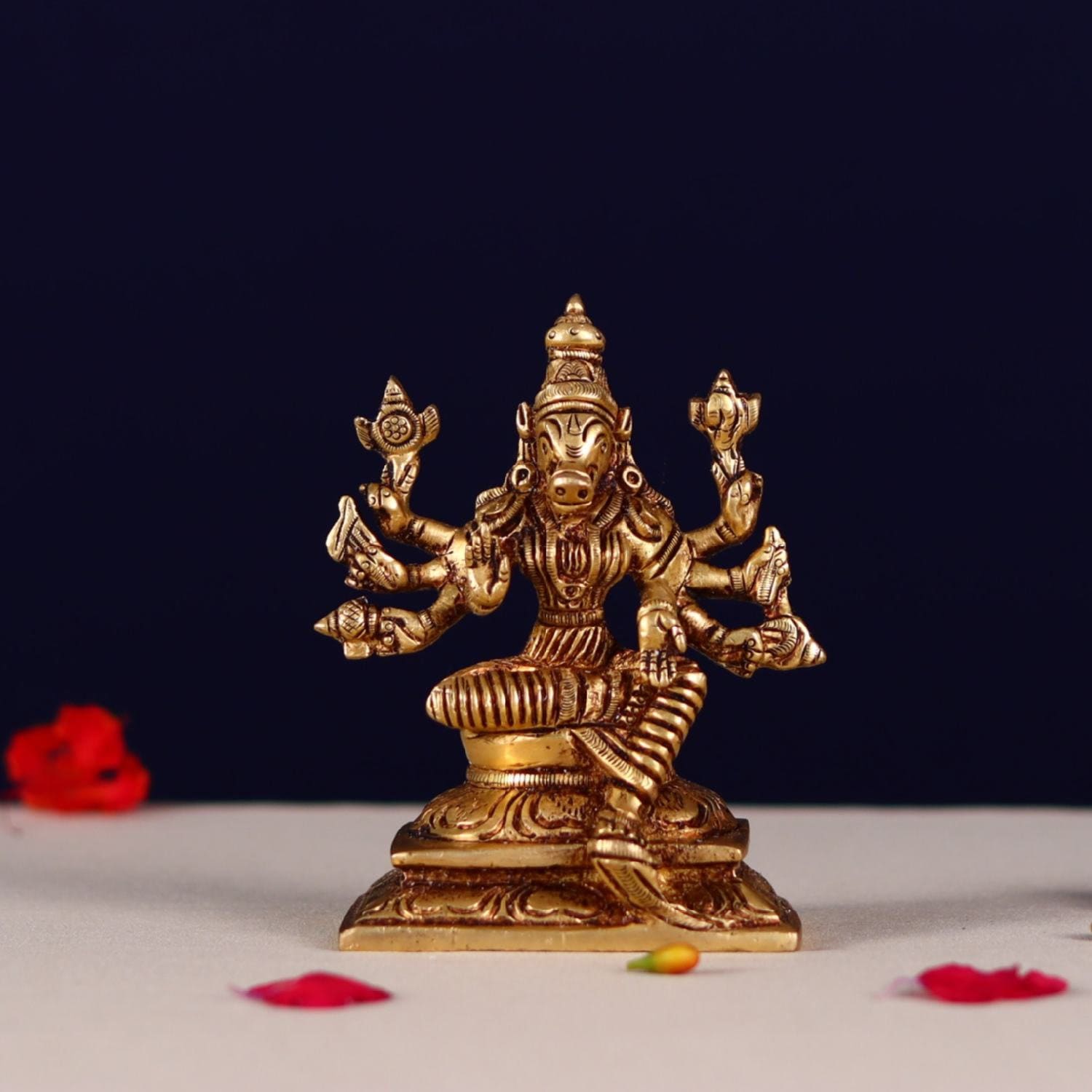 Varahi Amman or Varahi Lakshmi Pooja idol, Laxmi idol, Lord Vishnu ...