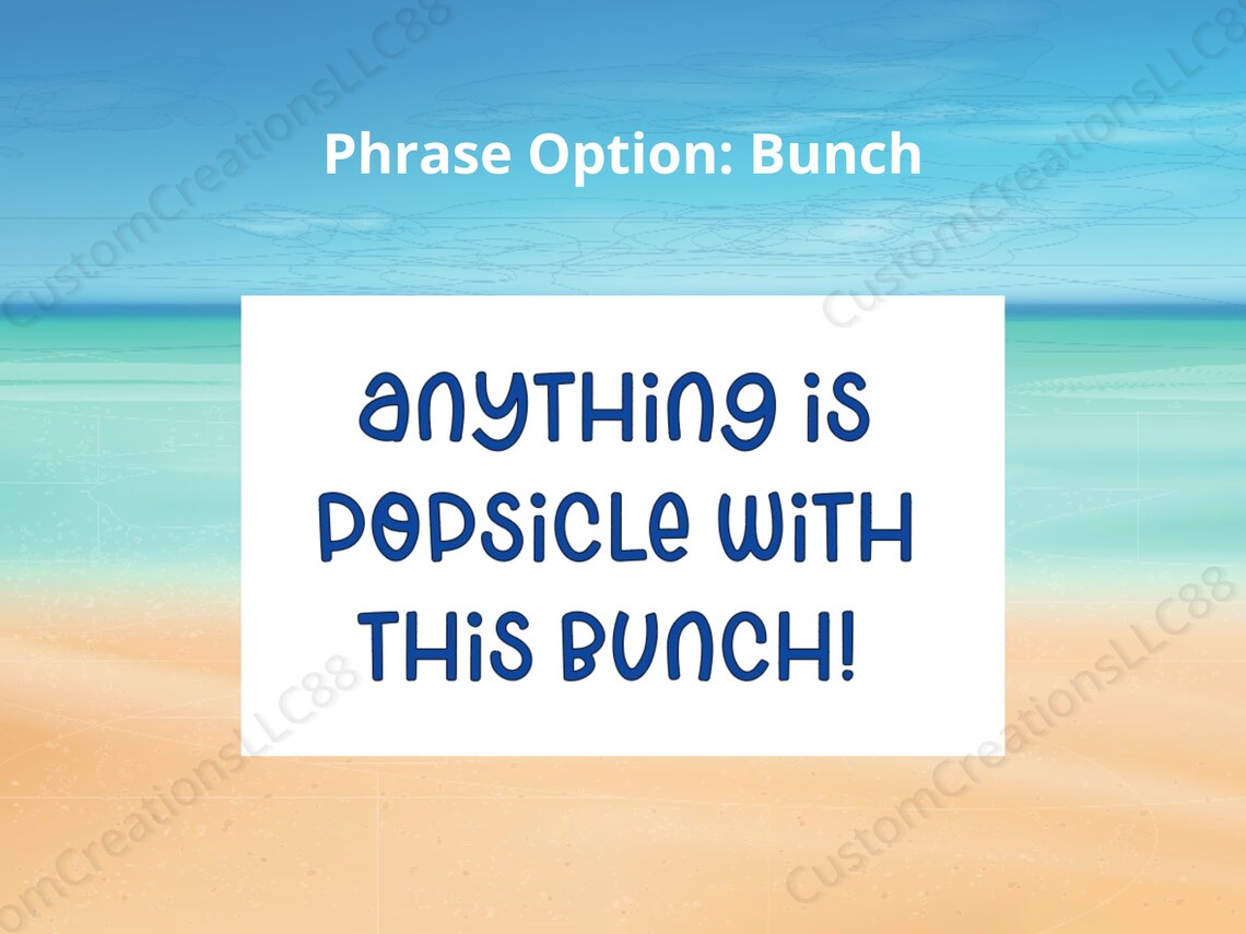 Bright Fun Summer Anything is Popsicle This Bunch Bulletin Board Kit ...