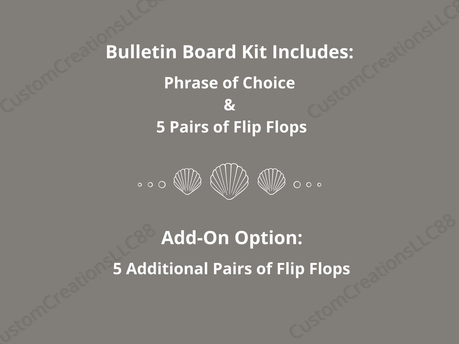 Bright Summer Flip Flop Bulletin Board Kit / VBS/ New School Year/ Flip ...