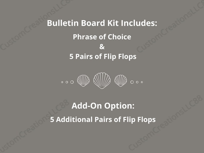 Bright Summer Flip Flop Bulletin Board Kit / VBS/ New School Year/ Flip ...