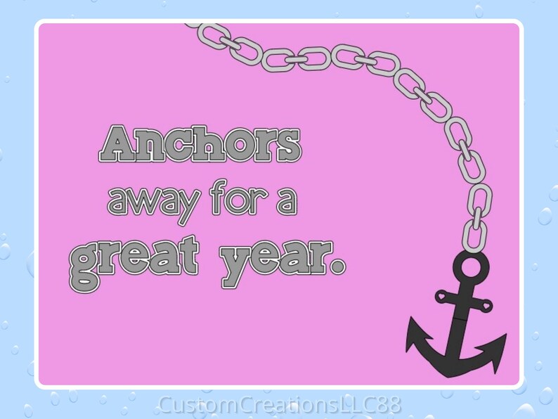 Jesus is My Anchor Bulletin Board Kit /anchors Away for a Great Year ...