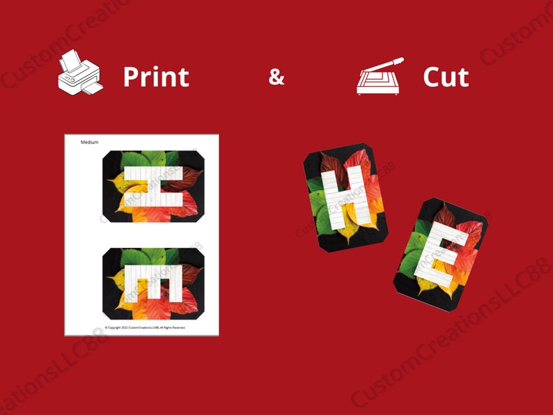 Hello Fall Printable Banner / Seasonal Autumn Leaves / Full Room Door ...