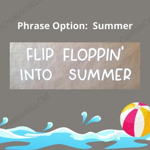 Bright Summer Flip Flop Bulletin Board Kit / VBS/ New School Year/ Flip ...