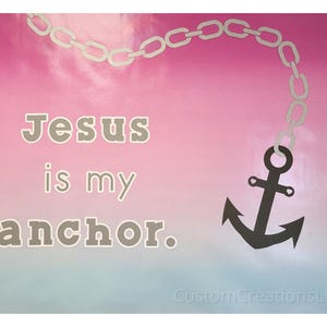 Jesus is My Anchor Bulletin Board Kit /anchors Away for a Great Year ...