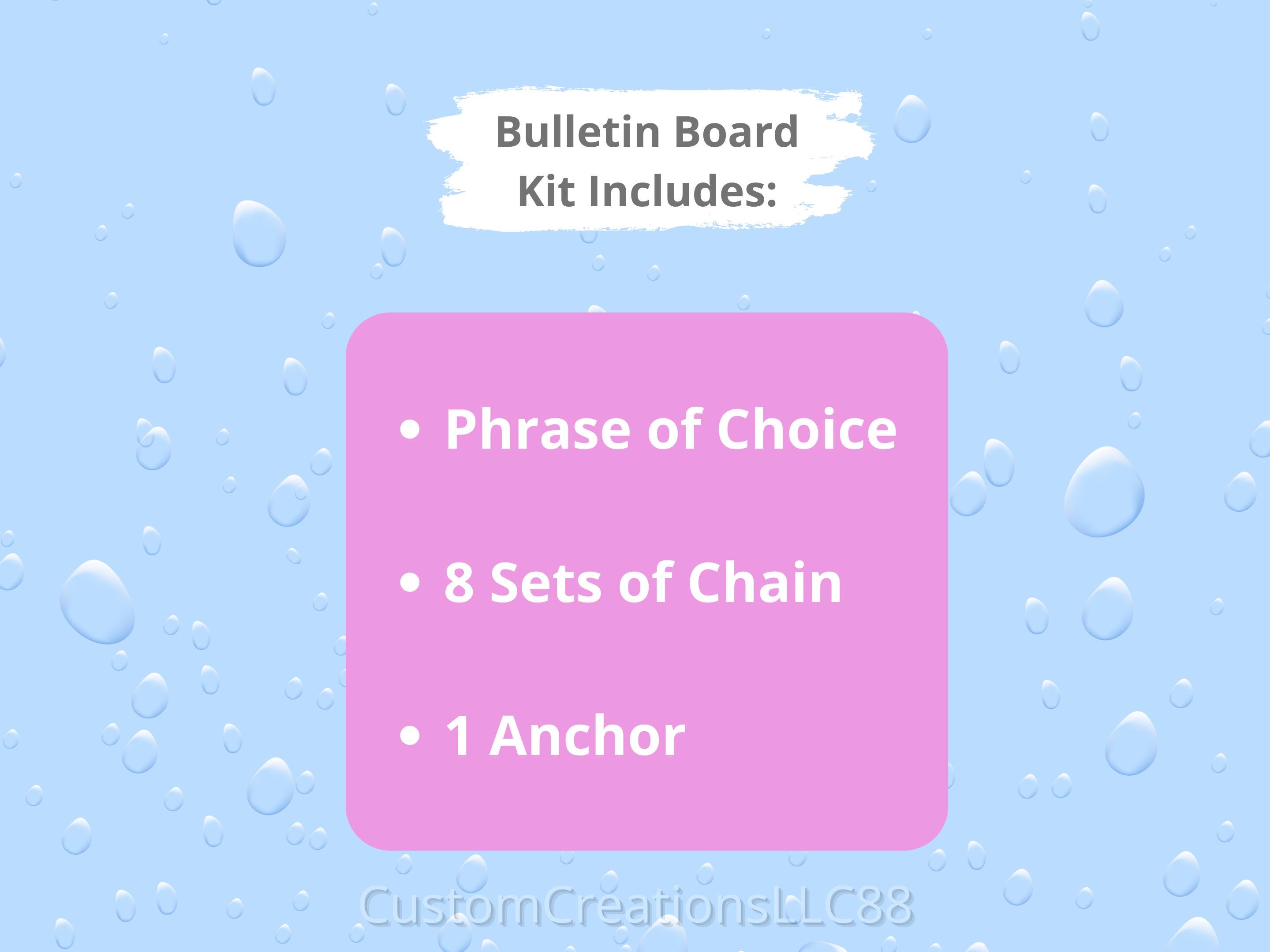 Jesus is My Anchor Bulletin Board Kit /anchors Away for a Great Year ...