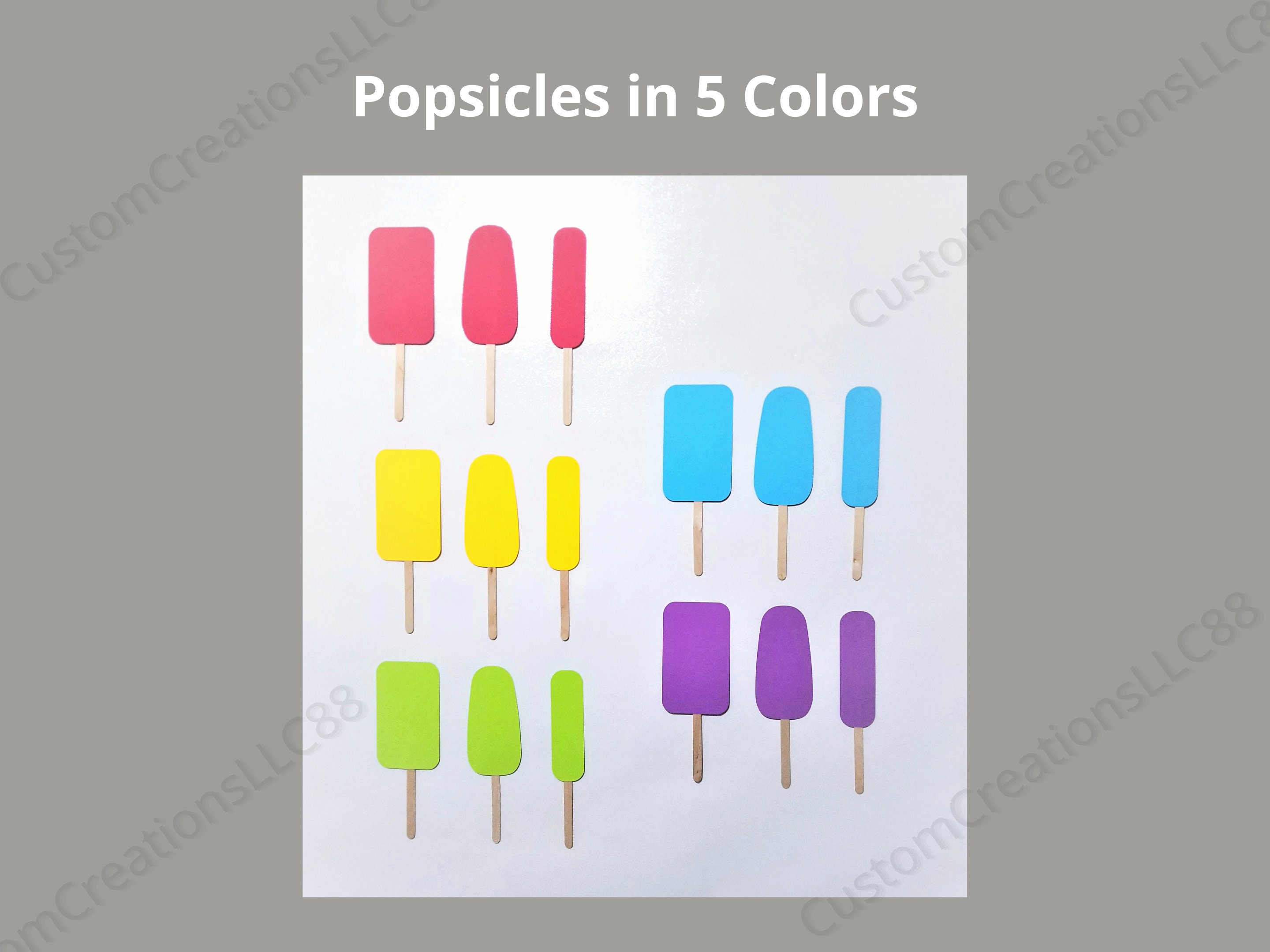 Bright Fun Summer Anything is Popsicle With This Bunch Bulletin Board ...