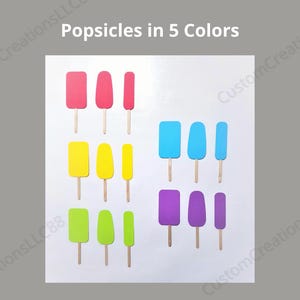 Bright Fun Summer Anything is Popsicle This Bunch Bulletin Board Kit ...