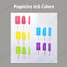 Bright Fun Summer Anything is Popsicle This Bunch Bulletin Board Kit ...