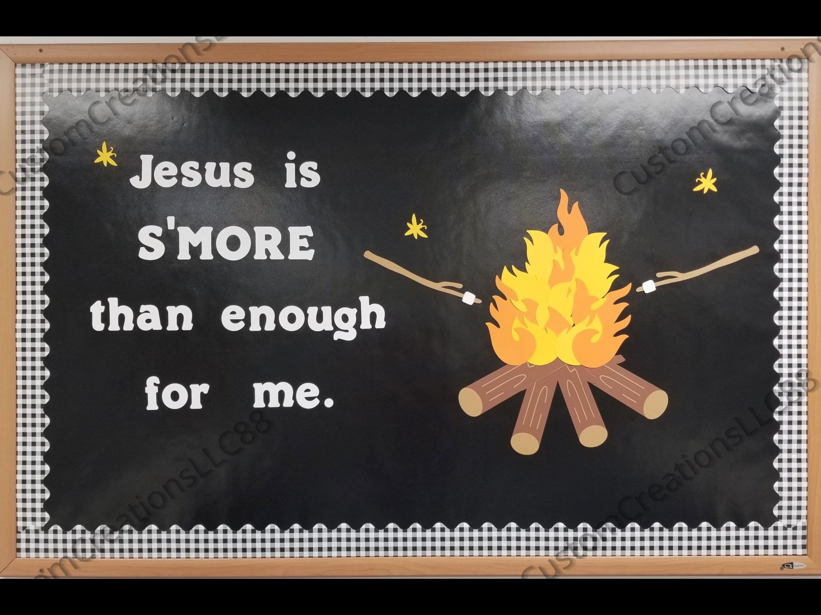 Fall Jesus is S'MORE Than Enough for Me Bulletin Board Kit / Autumn ...