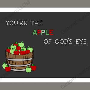 Fall Apple Bulletin Board Kit / Apple God's Eye / Custom Autumn ...