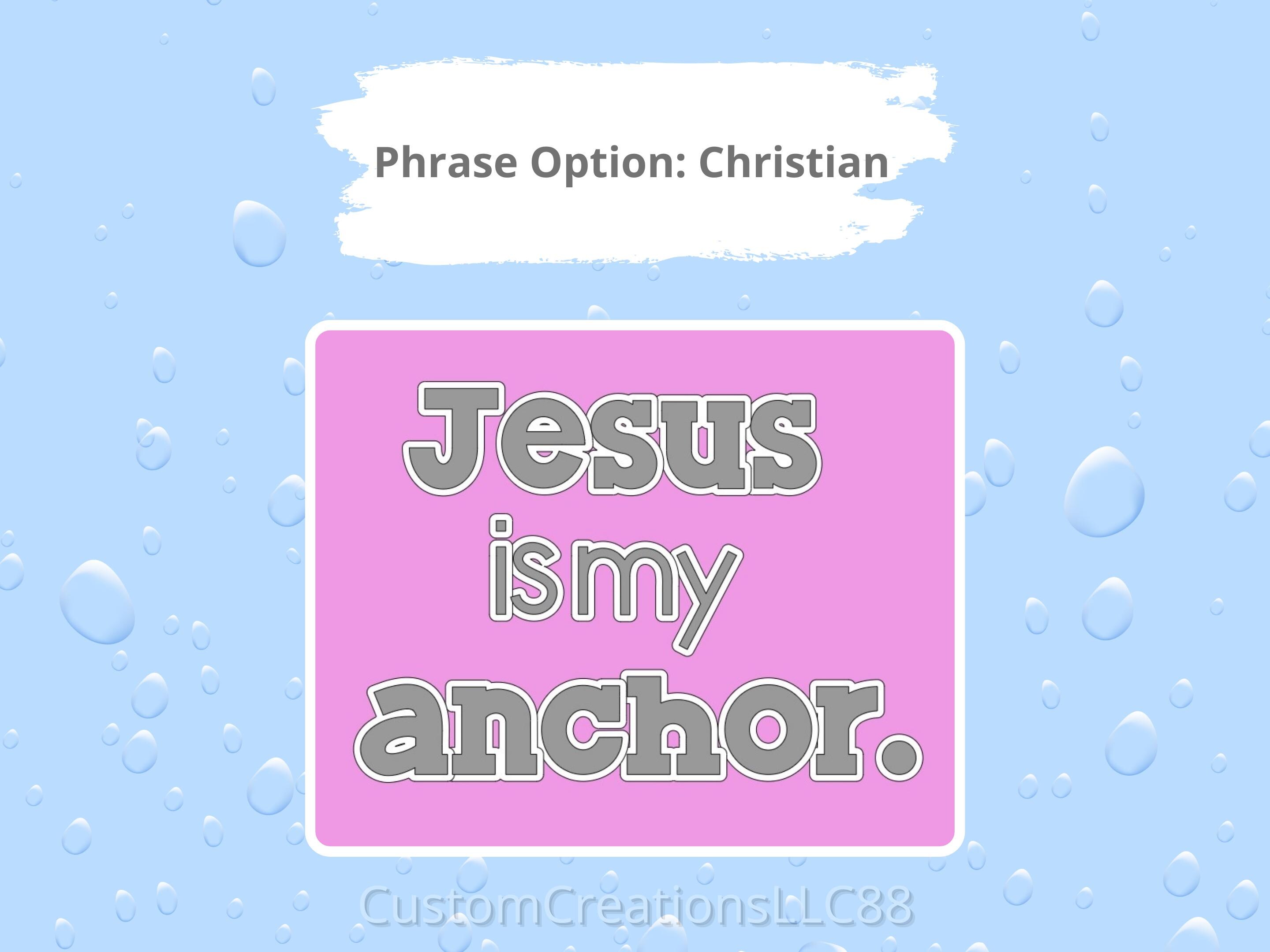 Jesus is My Anchor Bulletin Board Kit /anchors Away for a Great Year ...