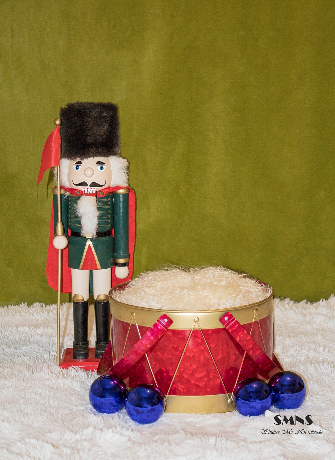 Nutcracker and Drum Digital Background Newborn Background Digital Print ...