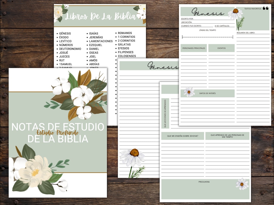 JW Notas De Estudio De La Biblia | Testigos De Jehová | Spanish Español ...