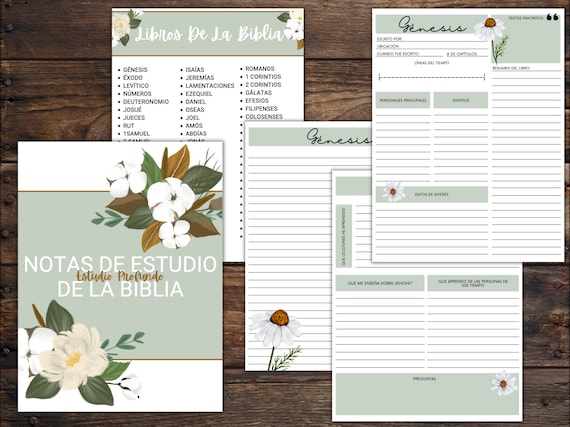 JW Notas De Estudio De La Biblia Testigos De Jehová - Etsy