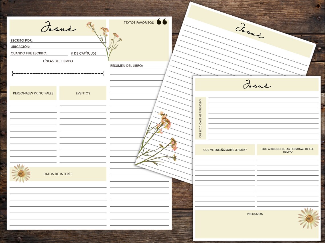 JW Notas De Estudio De La Biblia Testigos De Jehová - Etsy