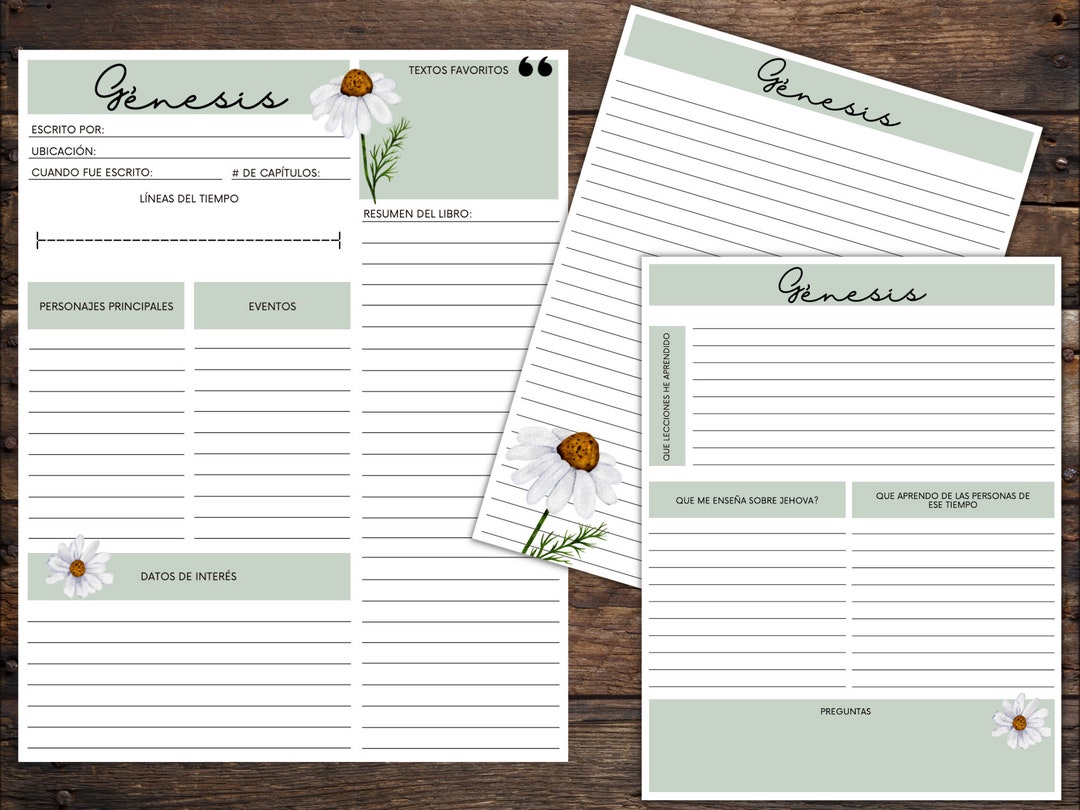 JW Notas De Estudio De La Biblia Testigos De Jehová - Etsy