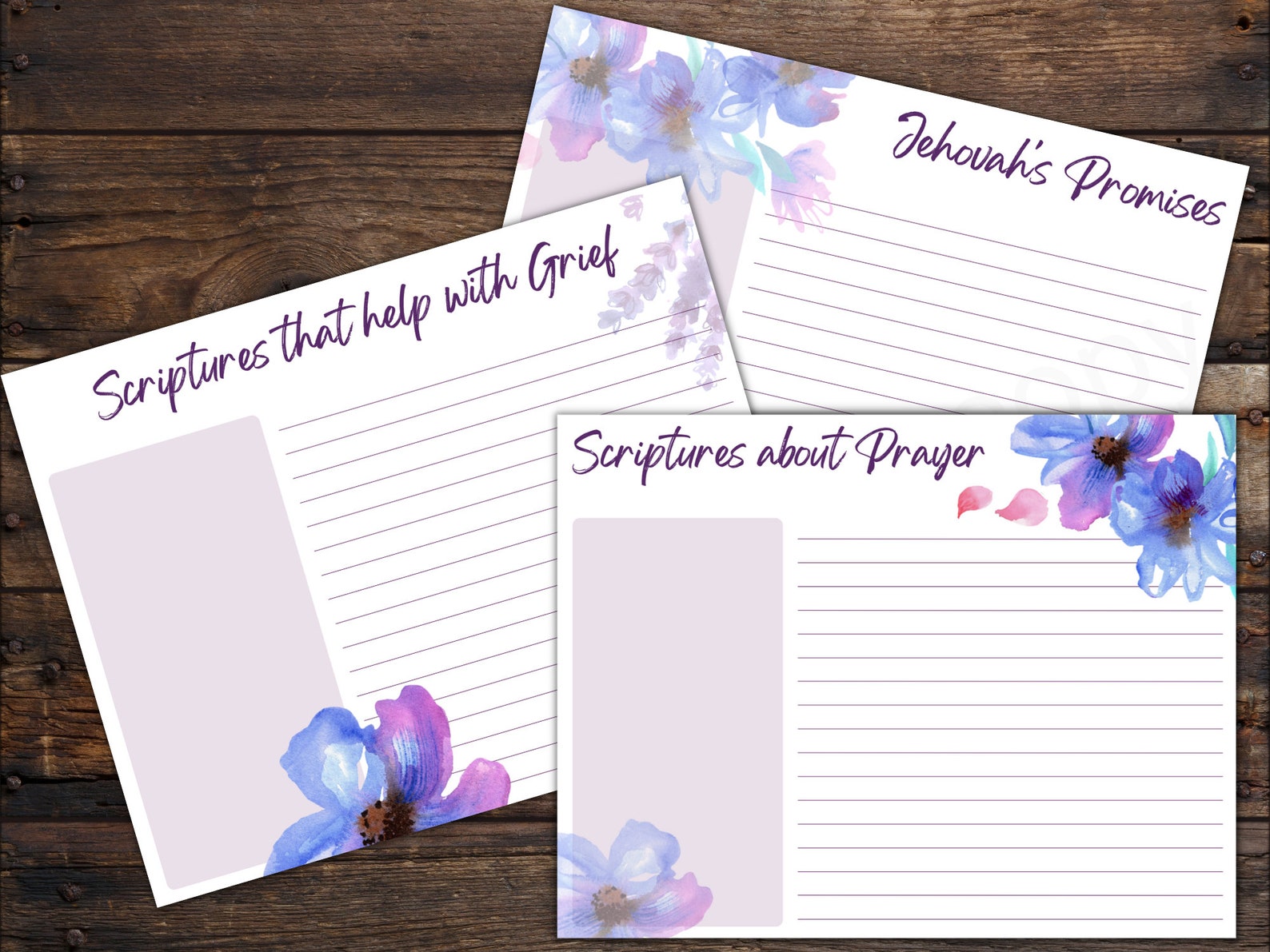 JW Personal Study Topics 30 & 15 Day Challenges Spiritual - Etsy