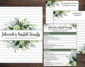 Jw Assembly Program - Etsy