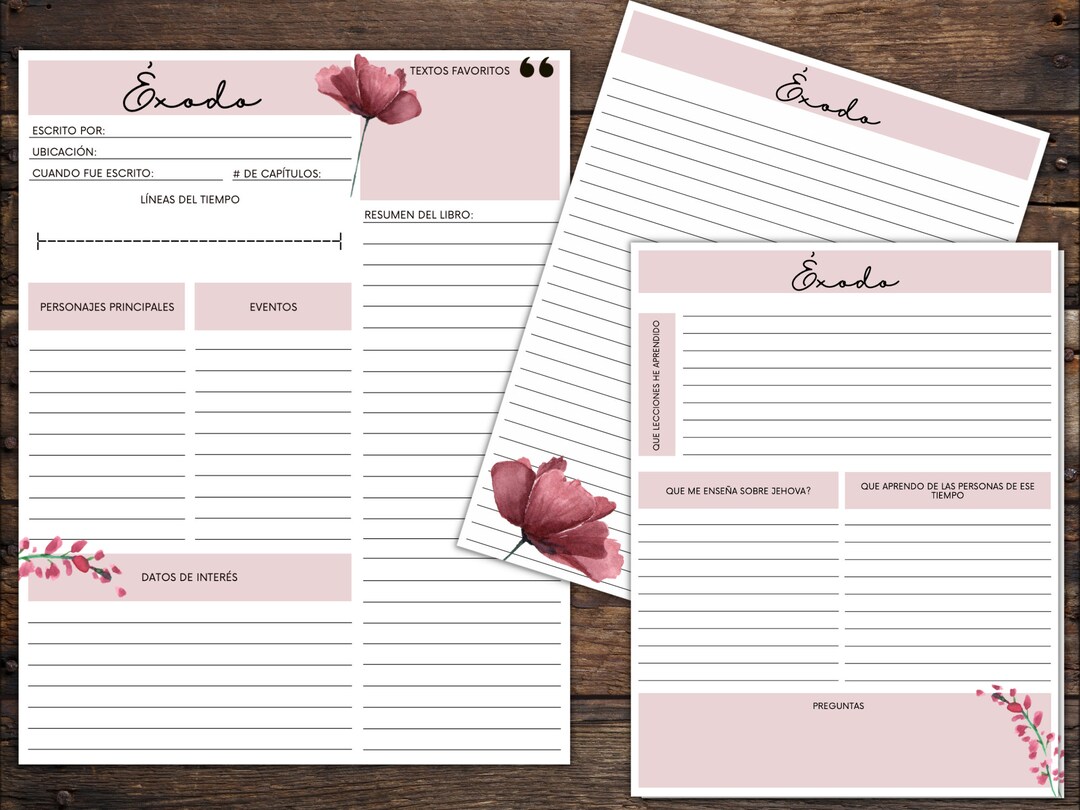 JW Notas De Estudio De La Biblia Testigos De Jehová - Etsy