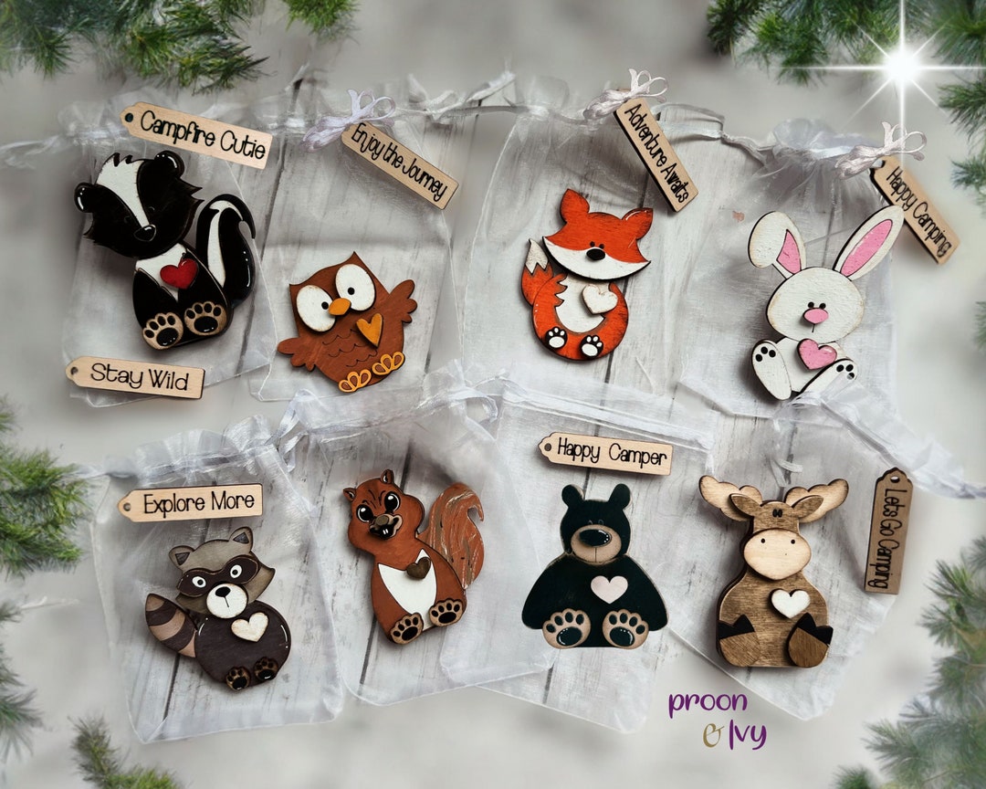 Camp Critter, Forest Animals, Camping Funny Gift, Bring Some Woodland ...