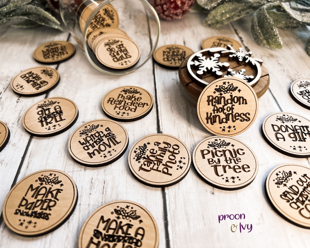Christmas Tokens, Holiday Countdown, Christmas Countdown Gifts for ...