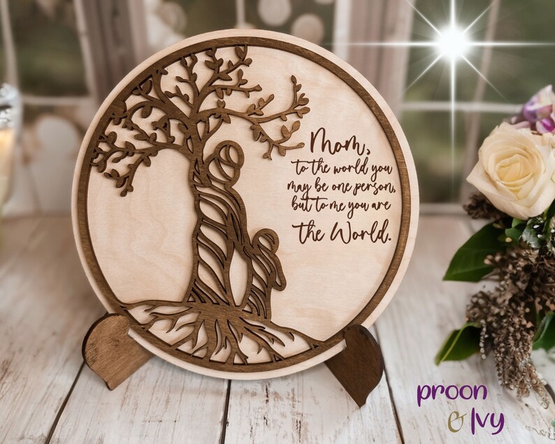 Mother Tree of Life Tree of Life Sign Family Tree Gift for - Etsy