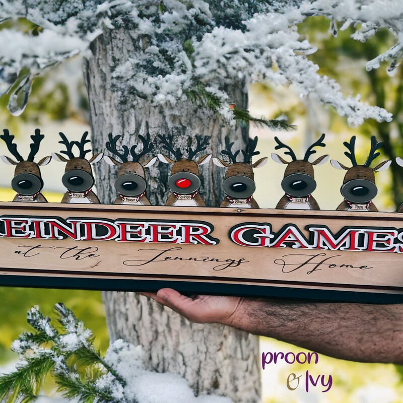 Reindeer Games - Etsy
