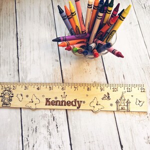 Kids Ruler, Measuring Ruler, Personalized Ruler, Back to School Ruler ...