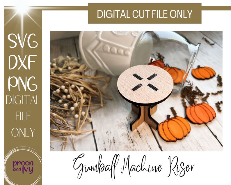 Wood Riser Cut File Riser Stand SVG Vase Filler Decor - Etsy