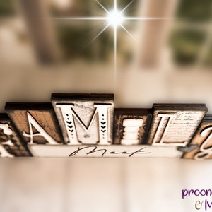 Family Blocks, Wooden Block Signs, Mantle Decor Modern - Etsy