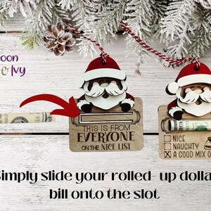 Money Holder Christmas, Cash Holder, Money Gift Ideas Xmas - Etsy