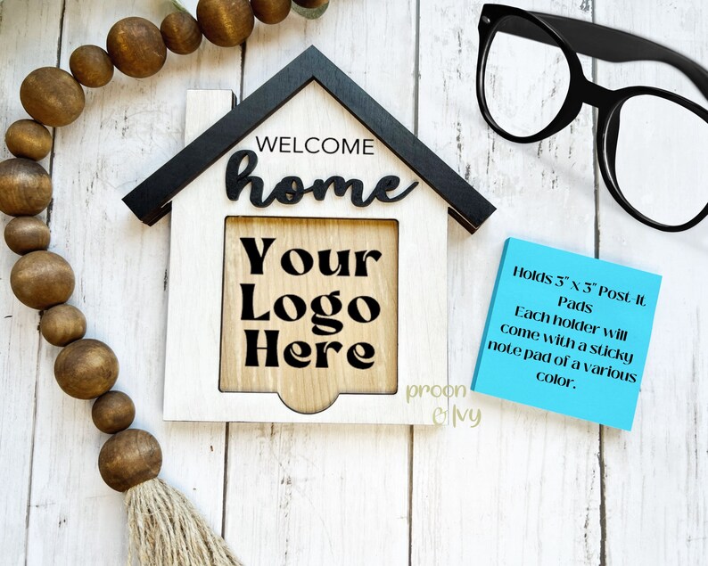 New Home Gift From Realtor, Realtor Gifts for Clients, Post It Holder ...