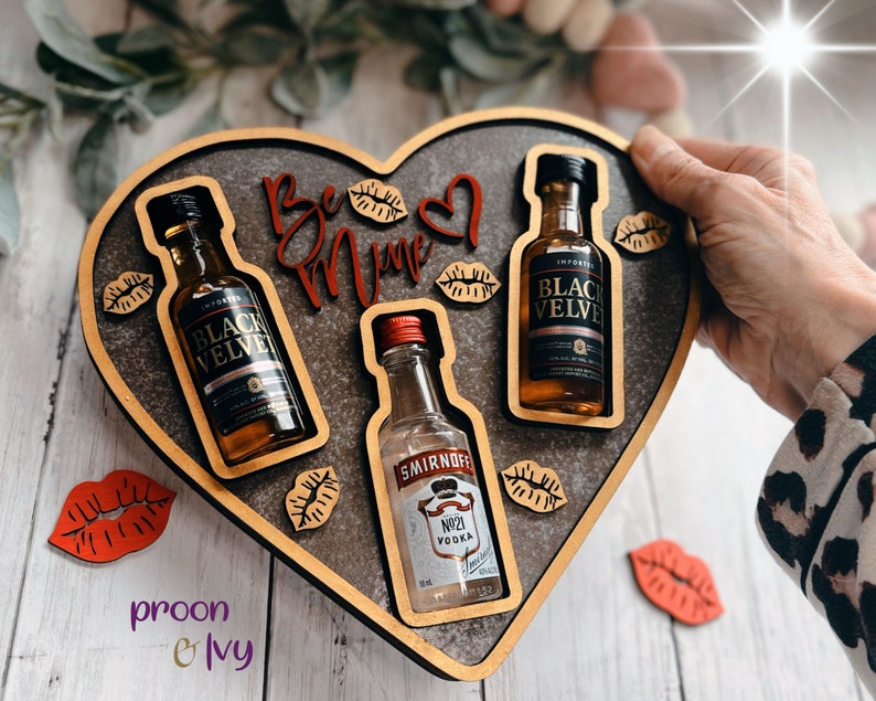 Alcohol Bottle Gift Liquor Gifts for Men Valentine Alcohol - Etsy