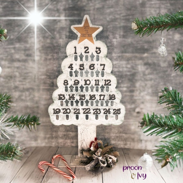 Christmas Countdown Calendar - Etsy