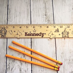Kids Ruler, Measuring Ruler, Personalized Ruler, Back to School Ruler ...